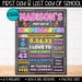 FIRST and LAST Day of School Sign Canva Template Bundle, First Day ...