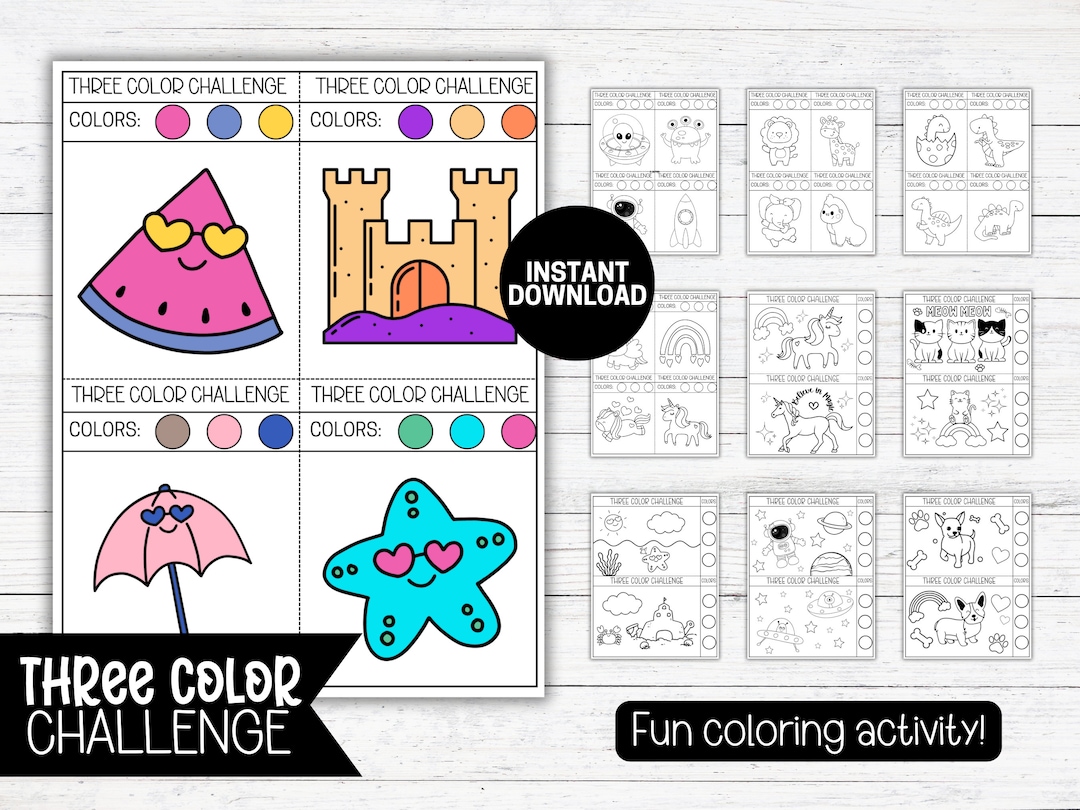 Summer Coloring Pages | Summer Coloring Printables | Summer Activity ...