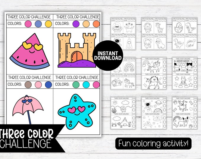 Summer Coloring Pages | Summer Coloring Printables | Summer Activity ...
