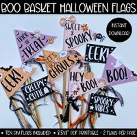 Halloween Flags - Etsy