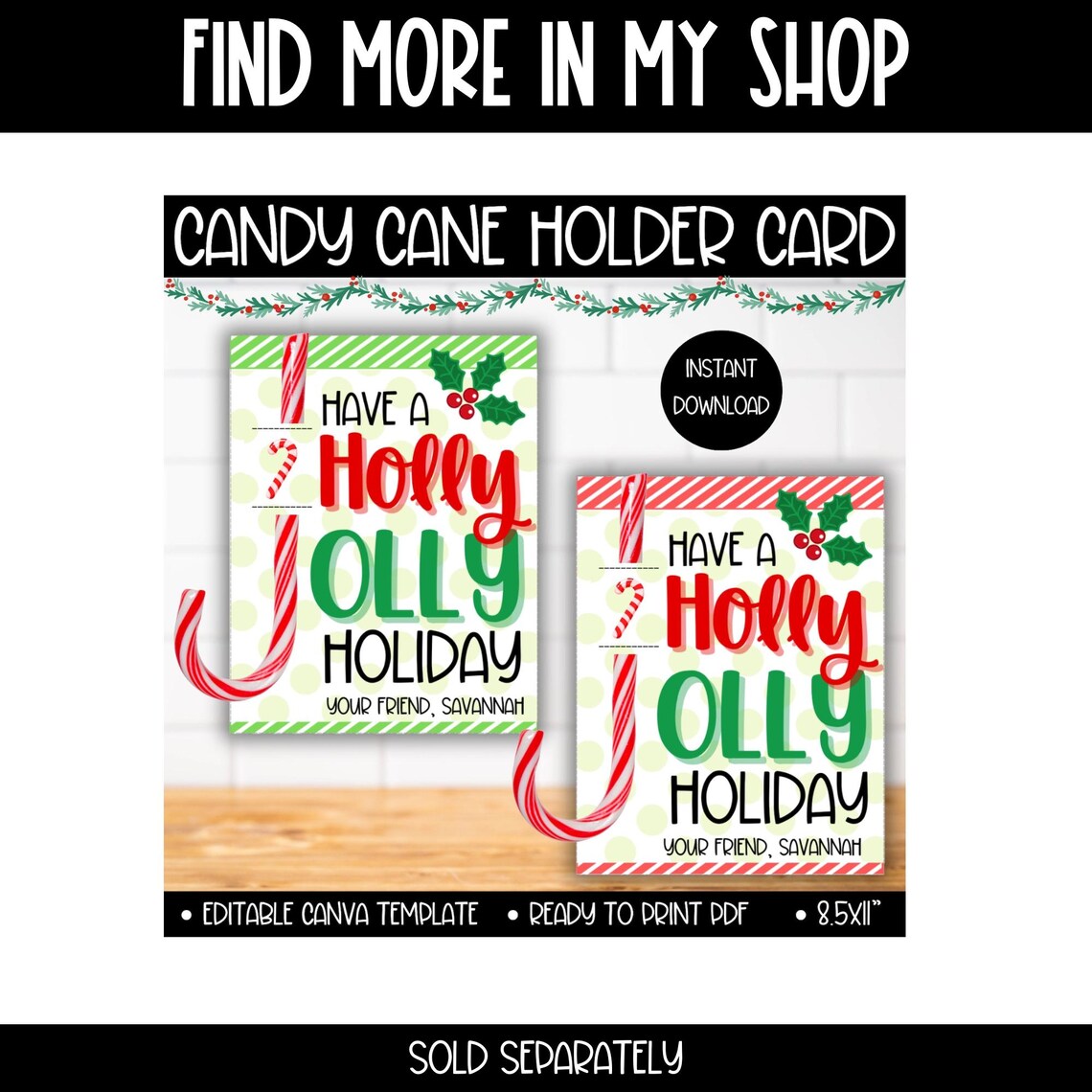 Holiday Christmas Candy Grams Fundraiser Flyer Template, Black White ...