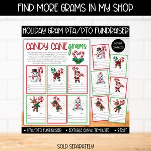 PTA PTO Inclusive Winter Grams Fundraiser Flyer Template, Classroom ...