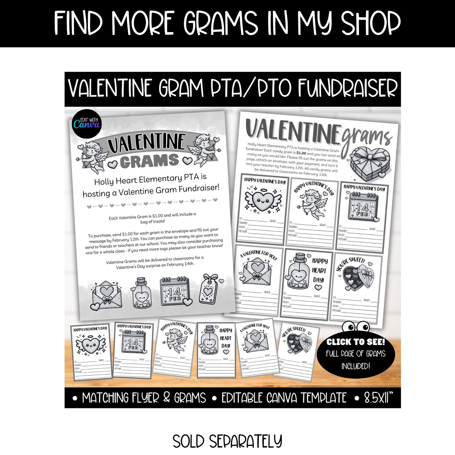 Valentine's Day Axolotl Candy Lollipop Gram Tag Printable PTA PTO ...