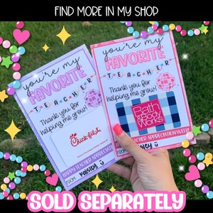 Teacher End of School Year Gift Card Holder, Taylor Swift Teacher ...