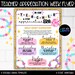 Teacher and Staff Appreciation Week Gold Theme Flyer, Editable Eras ...