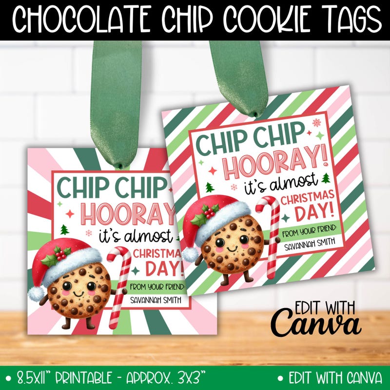 Cookie Gift Tags - 60+ Gift Ideas for 2025
