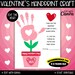 2024 Valentine's Day Handprint Craft Valentine Activities Printables ...
