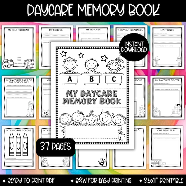 Toddler Memory Book - Etsy