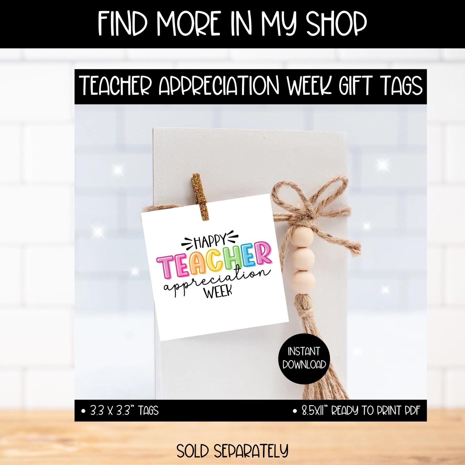 End of School Year Teacher Appreciation Goodbye Lesson Plans Gift Card ...