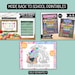 First Day of School Lunchbox Notes for Girls Boys Kindergarten First ...