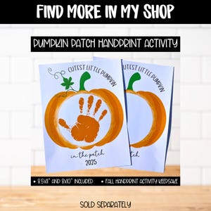 Thanksgiving Pumpkin Christian Handprint Craft, Church Bible Verse Fall ...