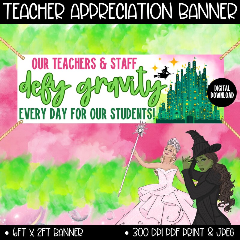 Teacher Banner - Etsy