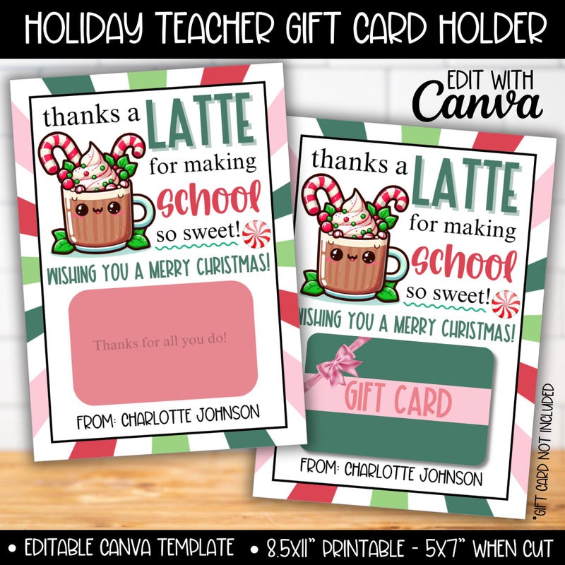 Latte Gift Tag - 60+ Gift Ideas for 2026