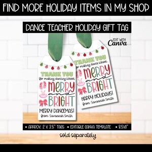 Teacher Christmas Hot Cocoa Gift Tag Card, Holiday Hot Chocolate ...