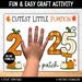 Pumpkin Patch Fall Handprint Craft Printable 2025, Thanksgiving Toddler ...