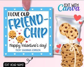 Valentine's Day Cookie Gift Set - Etsy