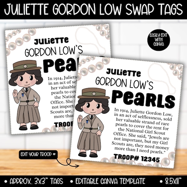 Juliette Gordon Low - Etsy