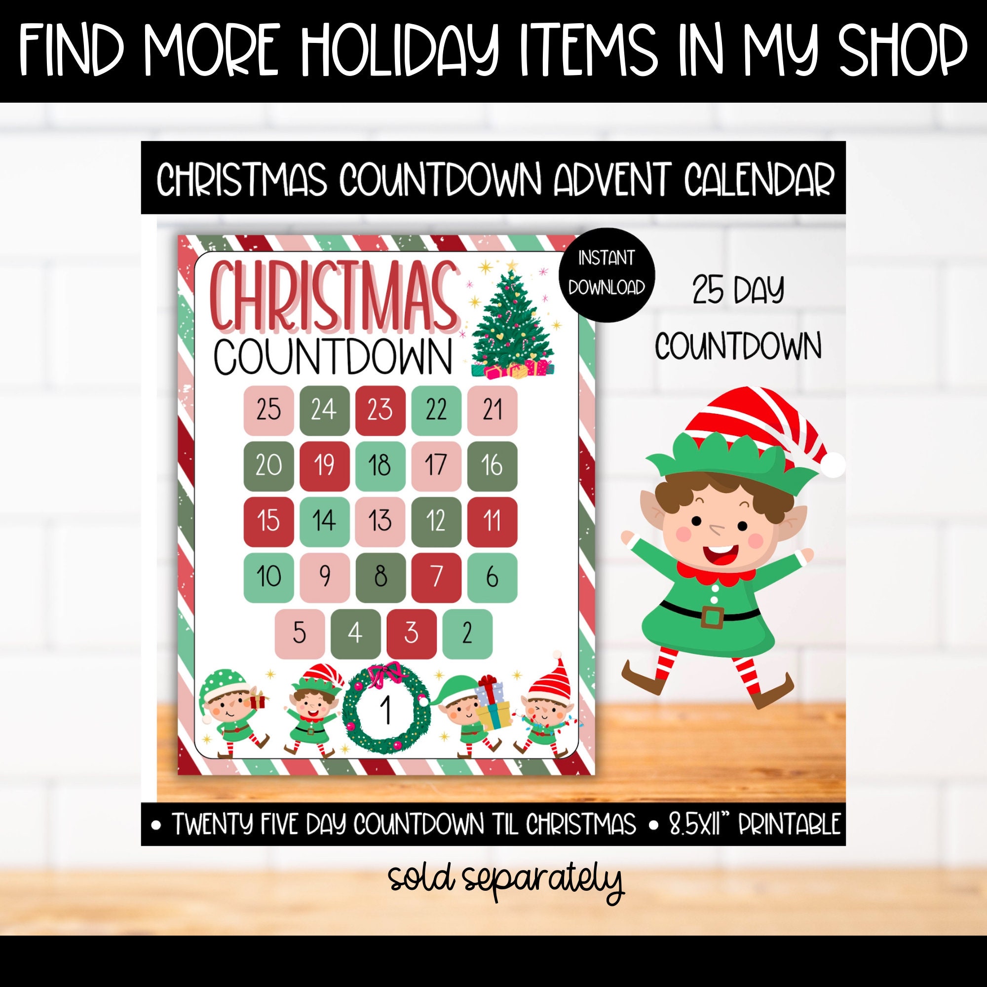 Teacher Christmas Gift Tag Card, PTA PTO Teacher Staff Appreciation ...