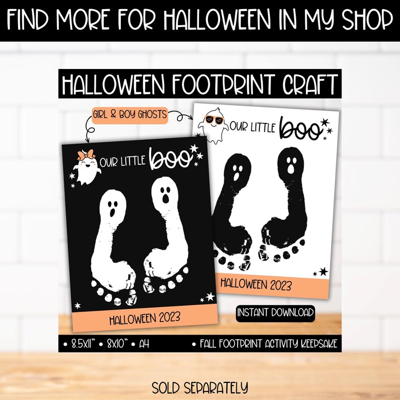 2025 Halloween Fall Pumpkin Handprint Craft: Baby, Toddler, Preschool ...