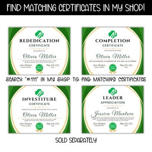 Girl Scout Volunteer Appreciation Certificate Editable Template, Girl ...