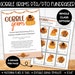 PTA PTO Gobble Gram Thanksgiving Fundraiser Flyer Template for School ...