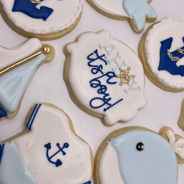 Nautical Cookies - Etsy