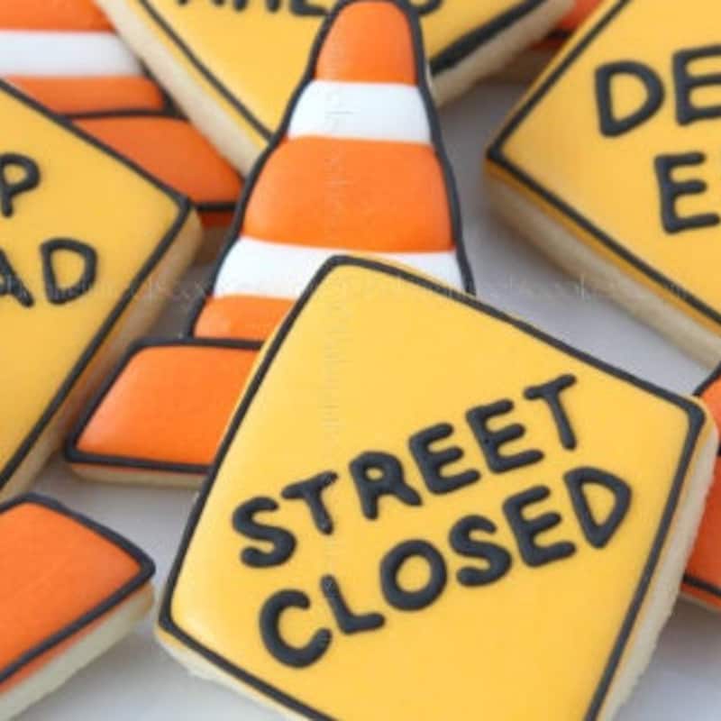 Construction Cookies - Etsy