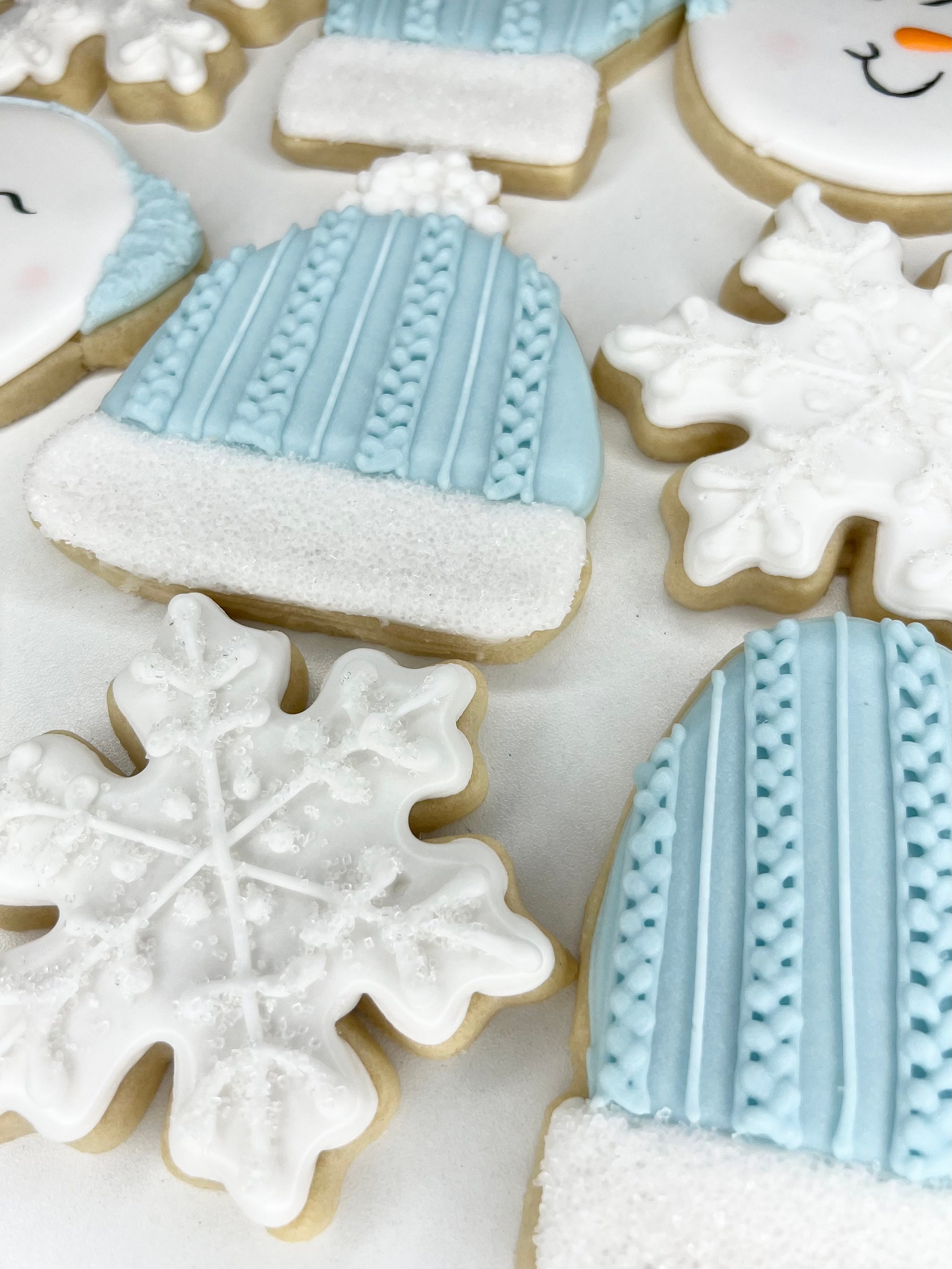 Winter Themed Cookies, Snowman Cookies, Frosty the Snowman Cookies ...