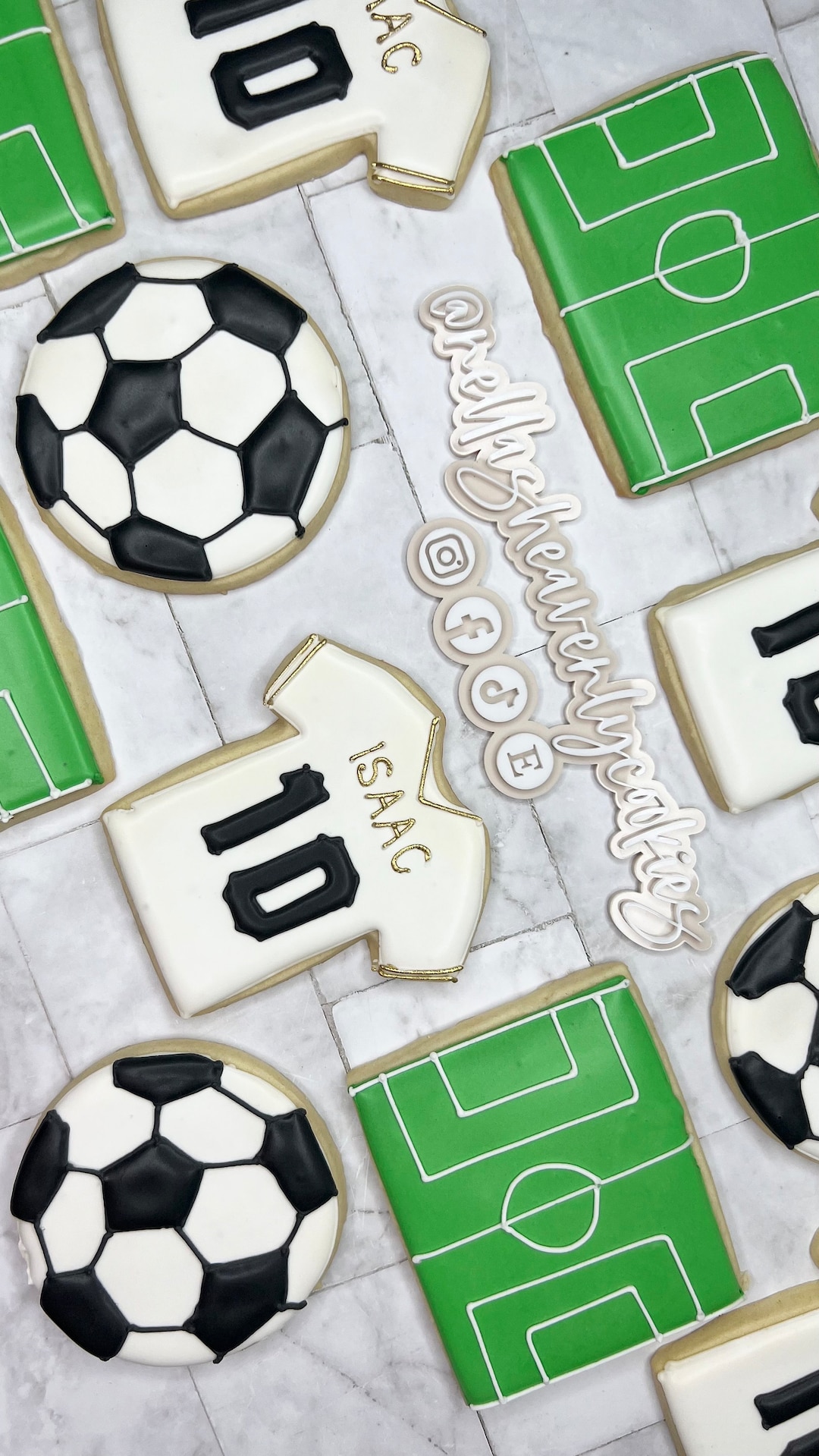 Soccer Cookies, Soccer Party, Soccer Jersey Cookies, Soccer Ball ...