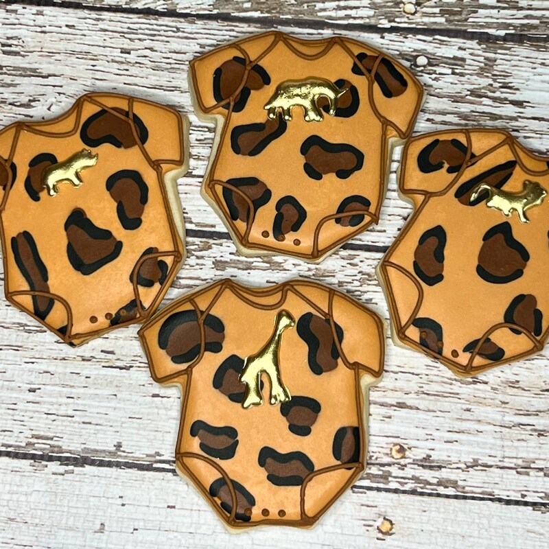 Animal Print Cookies - Etsy