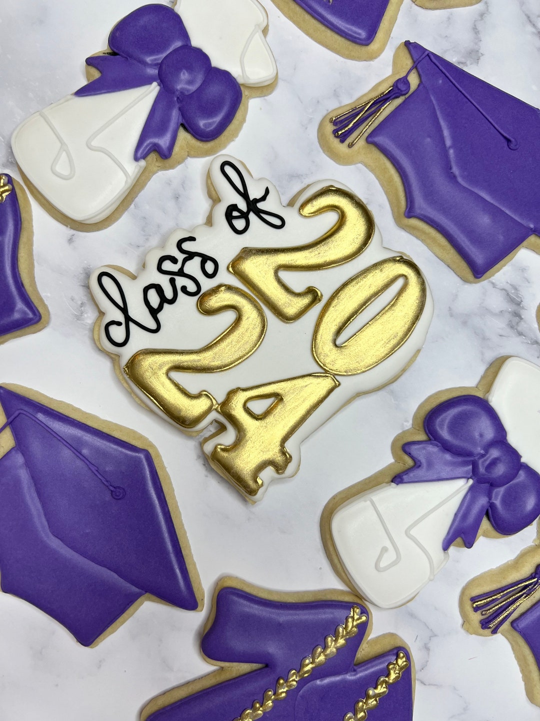 Graduation Cookies, Customized Graduation Cookies, Class of 2025 ...