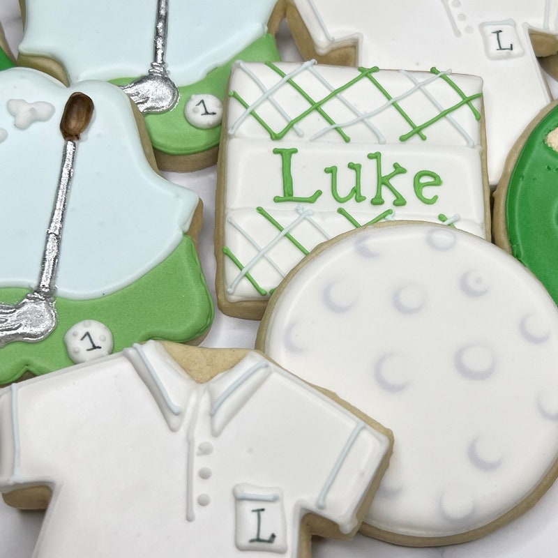 Golf Themed Cookies - Etsy