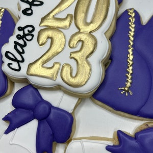 Graduation Cookies, Customized Graduation Cookies, Class of 2024 ...