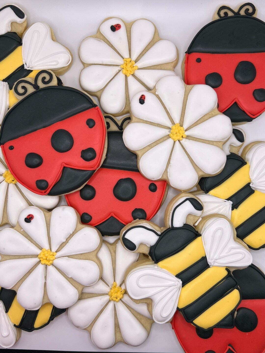 Spring Cookies, Sip and See Cookies, Baby Shower Cookies, Birthday ...