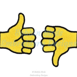two thumbs down emoji