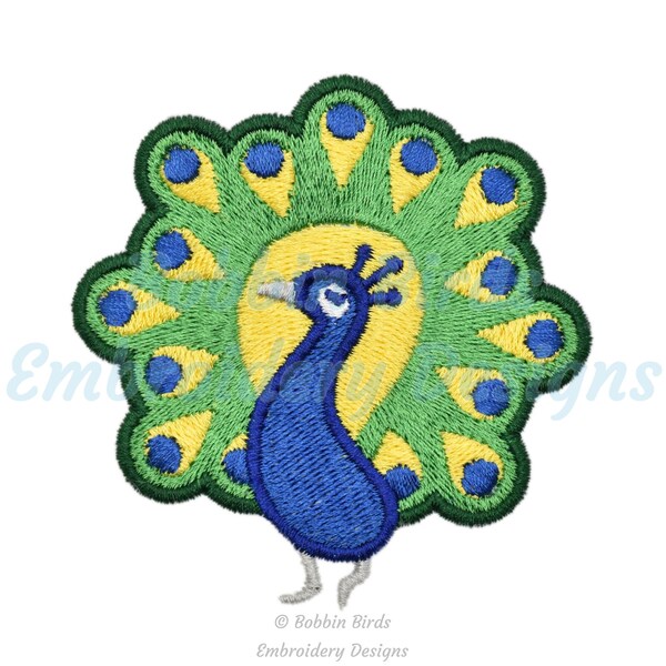 Peacock Embroidery - Etsy