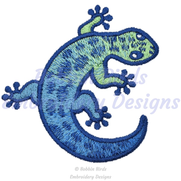 Lizard Embroidery Design - Etsy