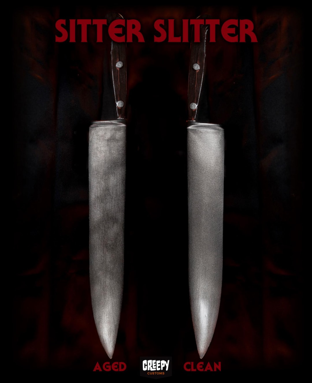 W.r. Case 102-12, Halloween Replica Chef Knife, Creepy Customs, Sitter ...