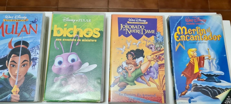 Original VHS Walt Disney Classics SPANISH SPAIN - Etsy