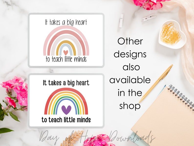 Printable Teacher Thank You Card Thank You for a Great Year - Etsy