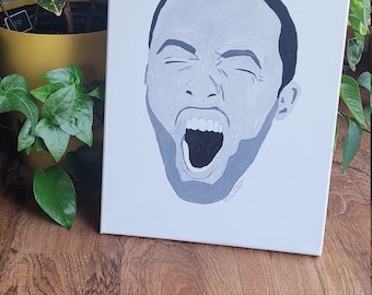 Mac Miller Canvas Painting - Etsy