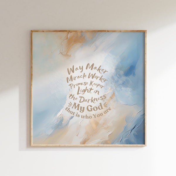 Waymaker Wall Art - Etsy