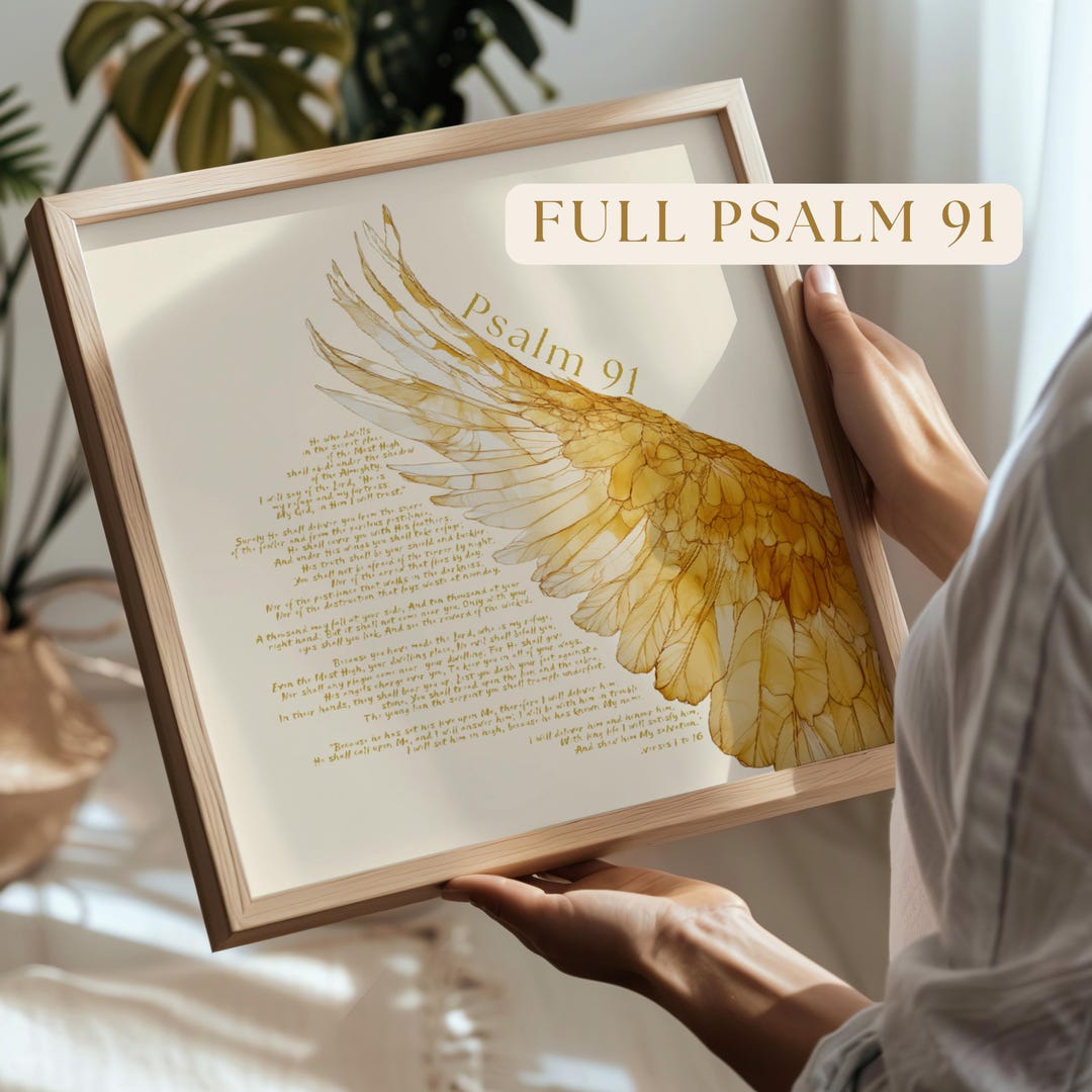 Digital DOWNLOAD FULL Psalm 91, Under His Wings, Abide Refuge Fortress ...