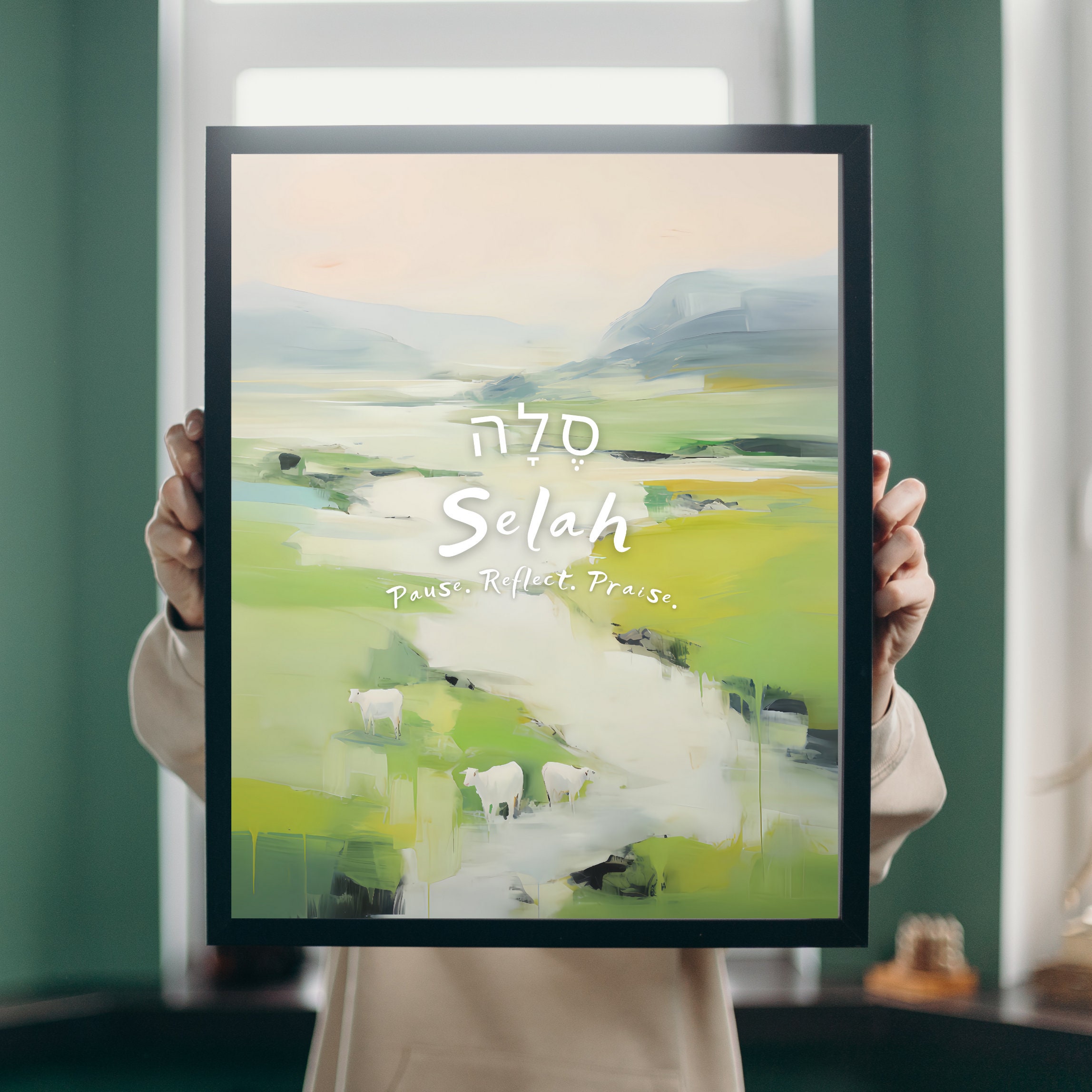 Digital DOWNLOAD Selah Pause Reflect Praise Rest Psalm 23 - Etsy Singapore