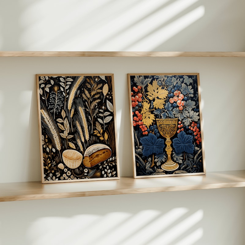 Bread Painting - Etsy