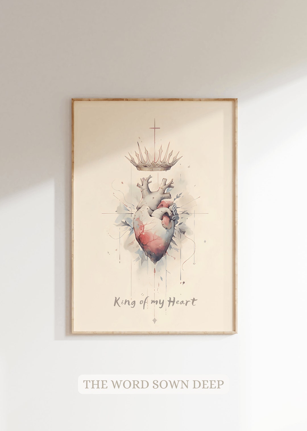 Digital DOWNLOAD King of My Heart, Anatomy, King of Kings, Jesus Bible ...