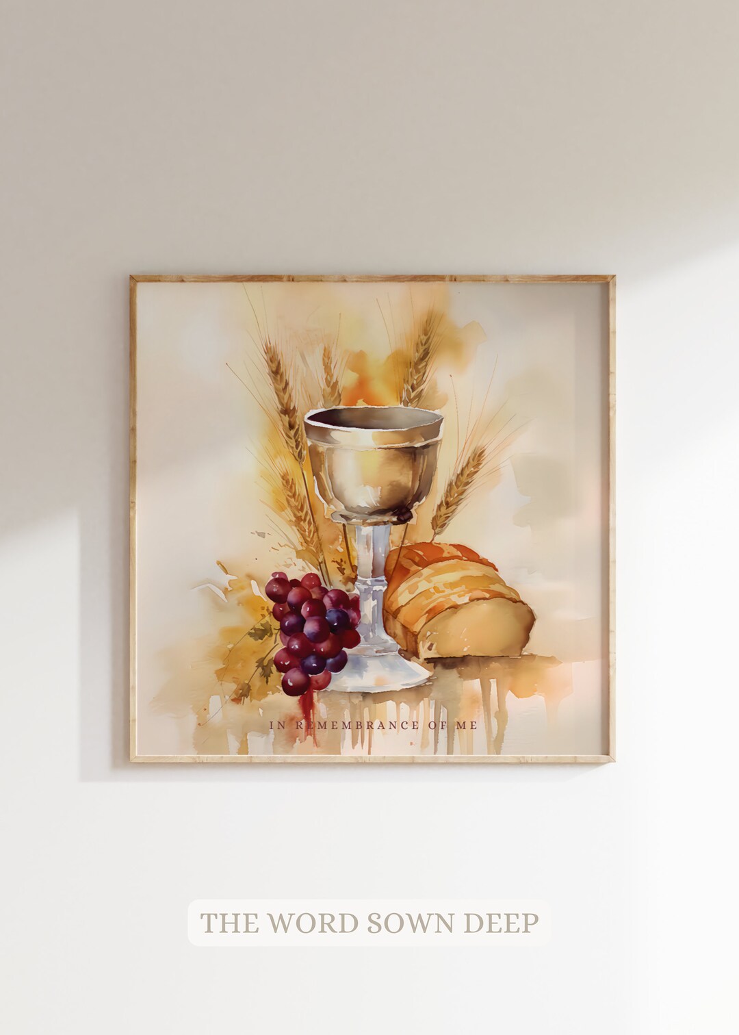 Digital DOWNLOAD Holy Communion, Remembrance of Me, Wine, New Covenant ...