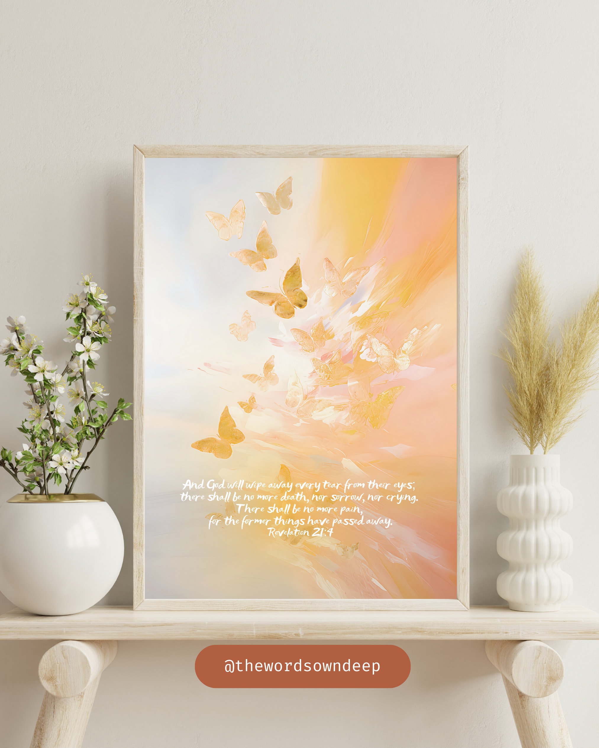 Digital DOWNLOAD He Will Wipe Every Tear, No More Death, Loss Loved ...