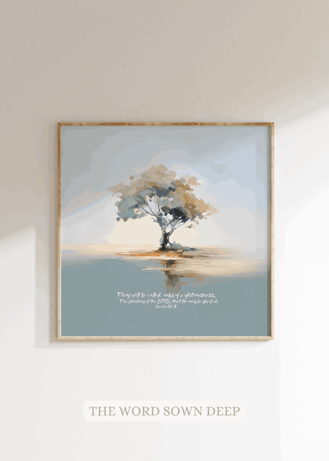 Digital DOWNLOAD Isaiah 61 Oaks Tree Righteousness,the Spirit of the ...