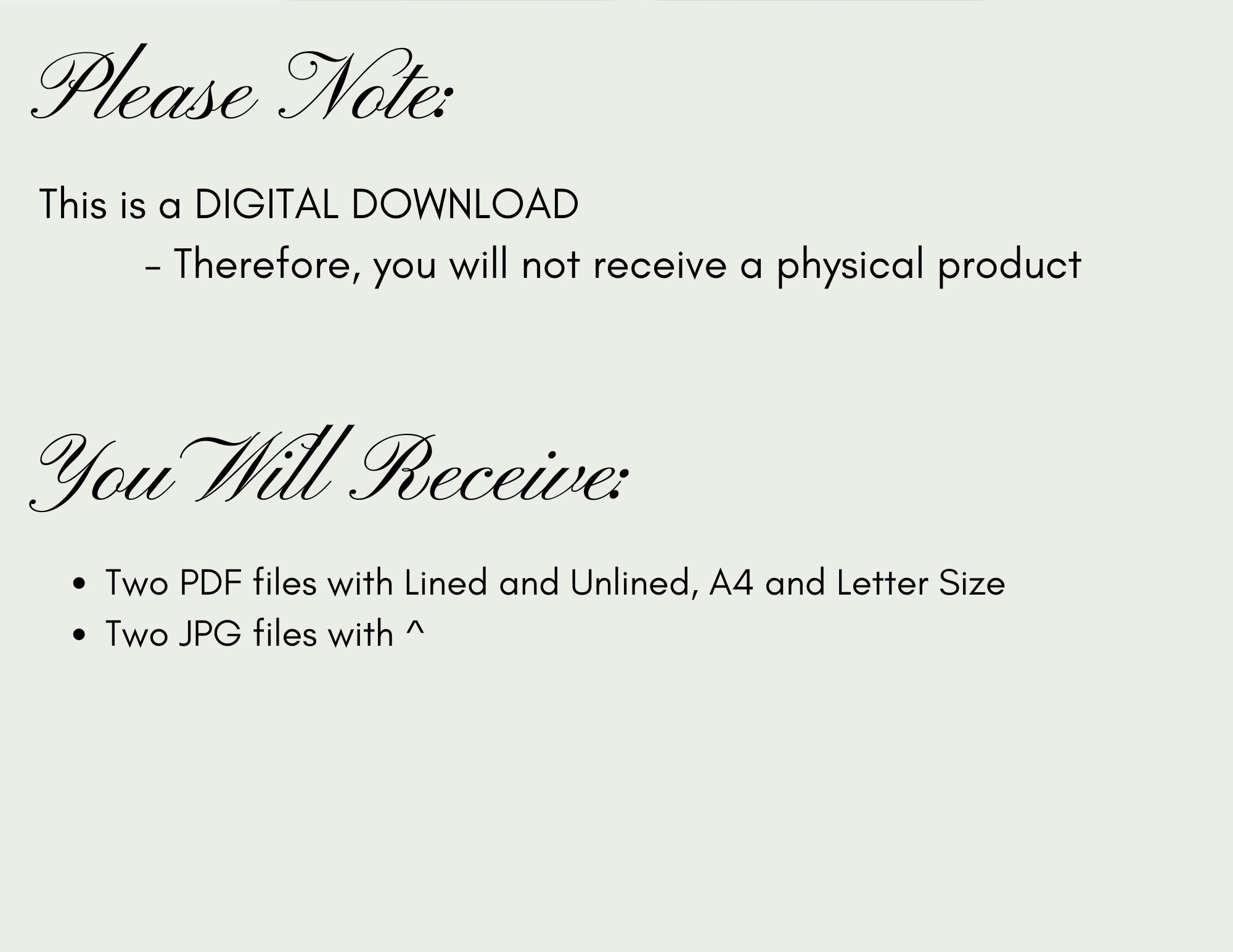 Printable Stationary, Lavender Theme, Set of 10: Letter Size and A4 ...